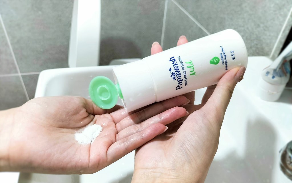 【洗顏粉推薦】日本藥妝店必買，熱銷37年的Papawash木瓜酵素潔顏粉，溫和潔淨+角質保養，溫和零負擔 – 瑪西隨筆